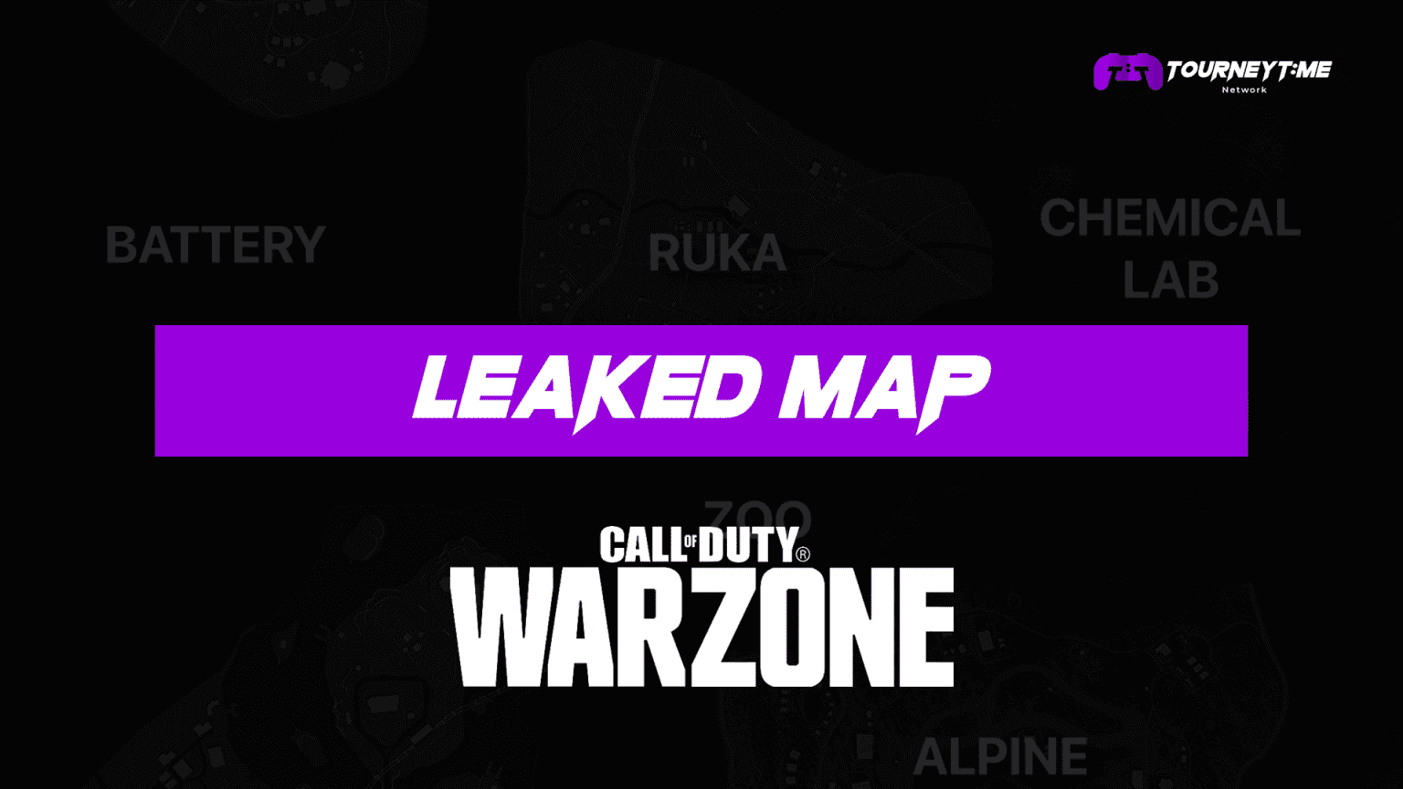 New Warzone Map Layout Leaked - Tourney Time Network